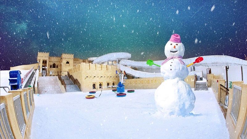 Snow Dunes Qatar - An Icy Experience in the Middle East
