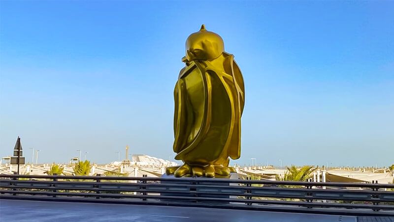 New Falcon Artwork Unveiled At The Hamad International Airport