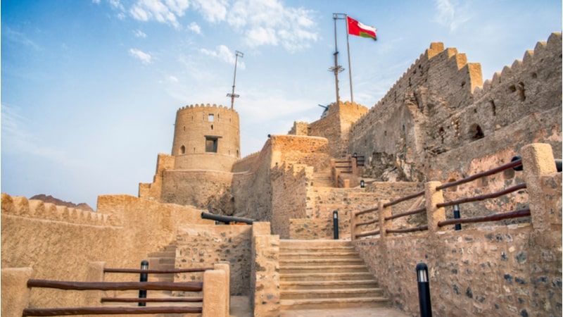 Forts in Oman for the View of Sparkling Blue Waters