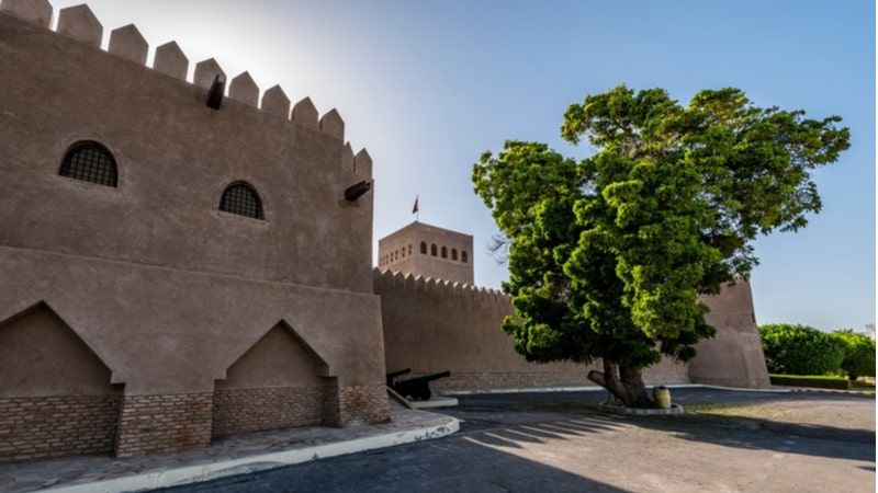 Forts in Oman for the View of Sparkling Blue Waters