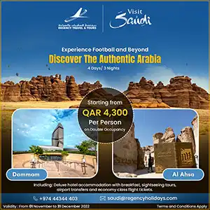 Regency Holidays Saudi Arabia Tourism Campaign