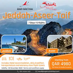 Regency Holidays Saudi Arabia Tourism Campaign